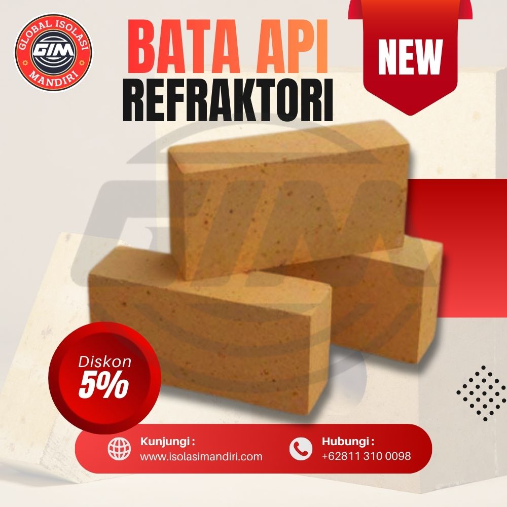 Jual Bata Tahan Api SK32 Boiler Sawit – Fire Brick Tahan Suhu Tinggi ...